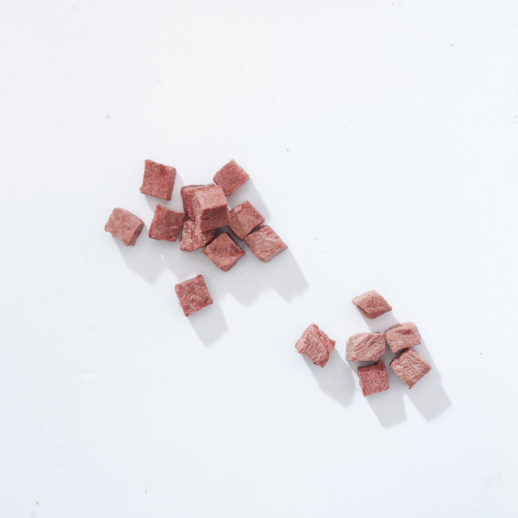Sanchoku Wagyu Cubes Freeze-dried Treats | Healthy Dog Treats