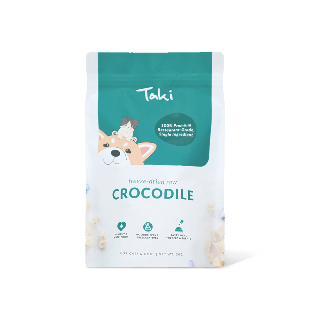 Crocodile 50g Freeze-dried Treats | Healthy Dog Treats
