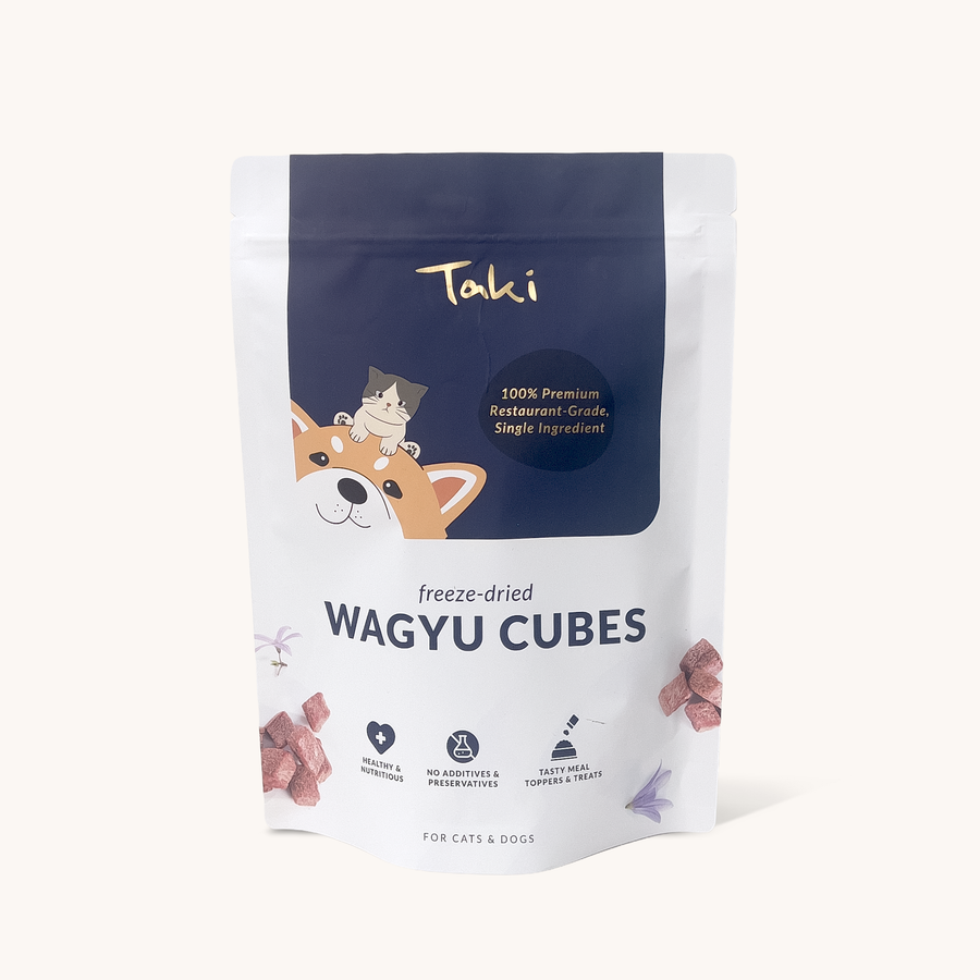 Wagyu Cubes 50g Freeze-dried Treats | Healthy Dog Treats